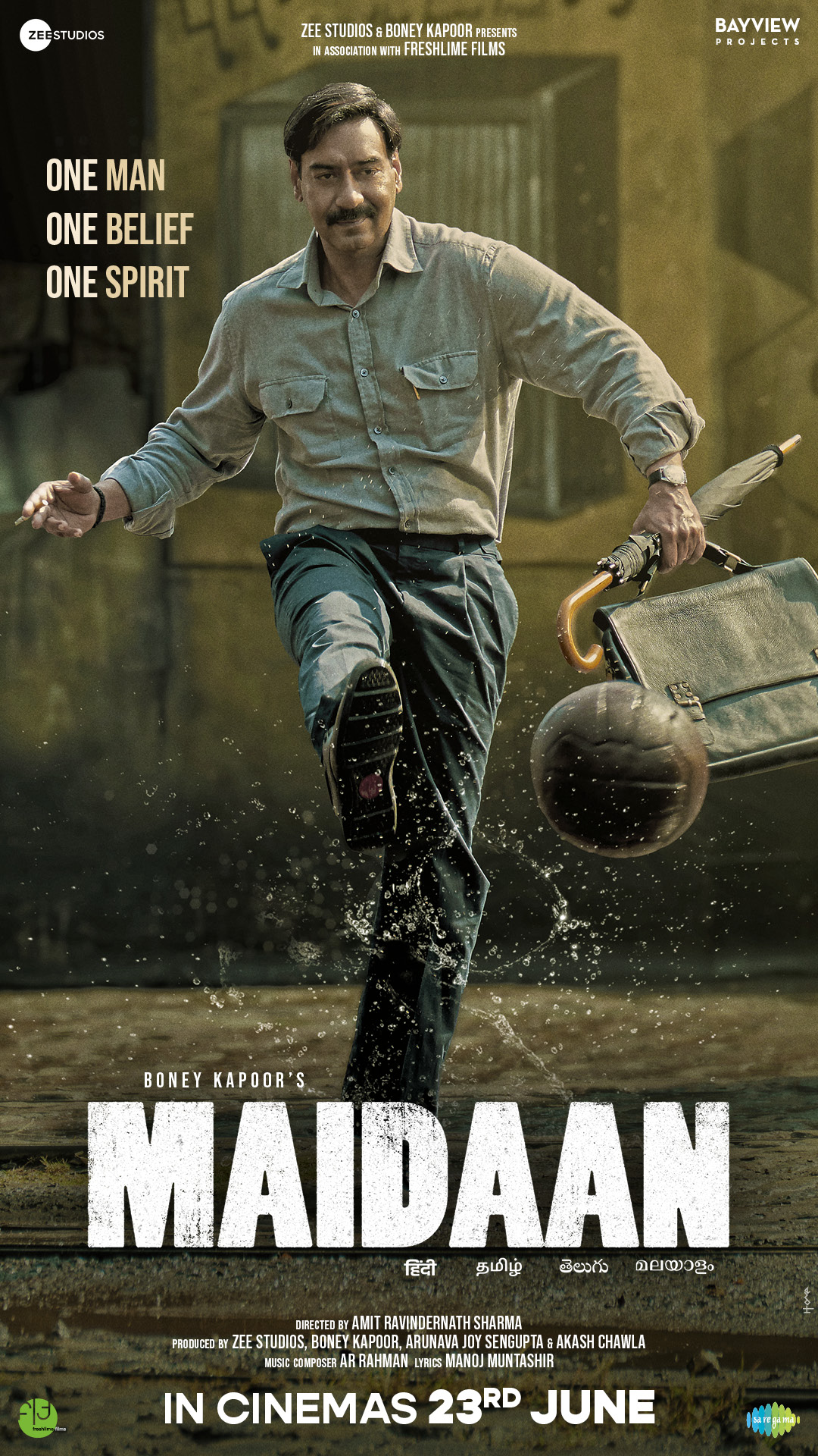 TEASER OUT NOW: AJAY DEVGN KICKSTARTS HIS UPCOMING FILM MAIDAAN WITH A ... TEASER OUT NOW: AJAY DEVGN KICKSTARTS HIS UPCOMING FILM MAIDAAN WITH A ...